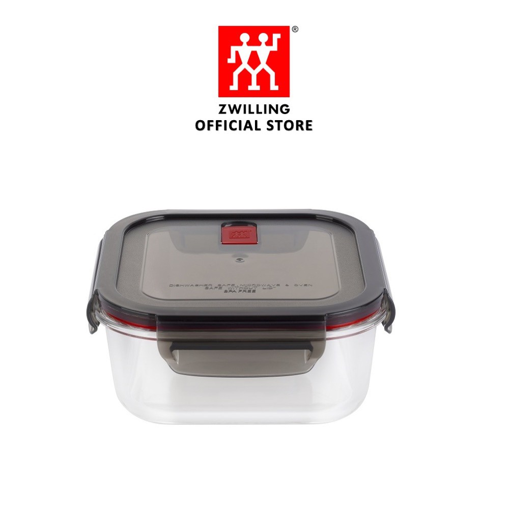ZWILLING Gusto Square Glass Container, 1100ml | Shopee Malaysia