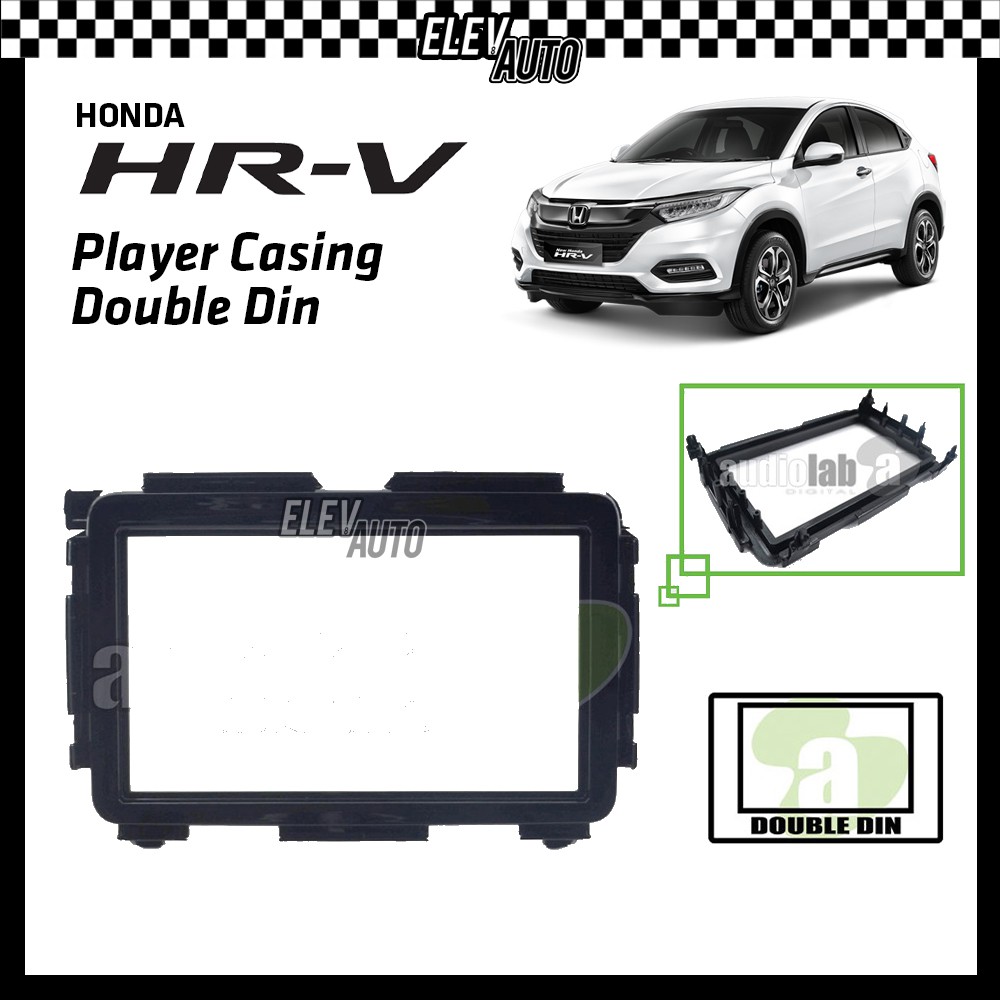 Installation Dash Kit Player Casing Double Din (178mm/7") Honda H-RV ...