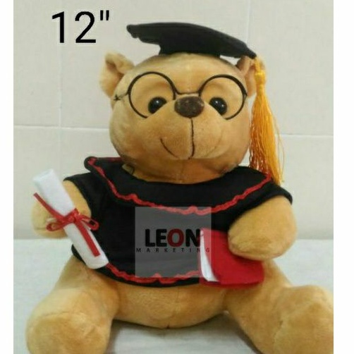 12" Graduation/Convocation Bear- Spec Convo Bear , 12 inches (30cm ...