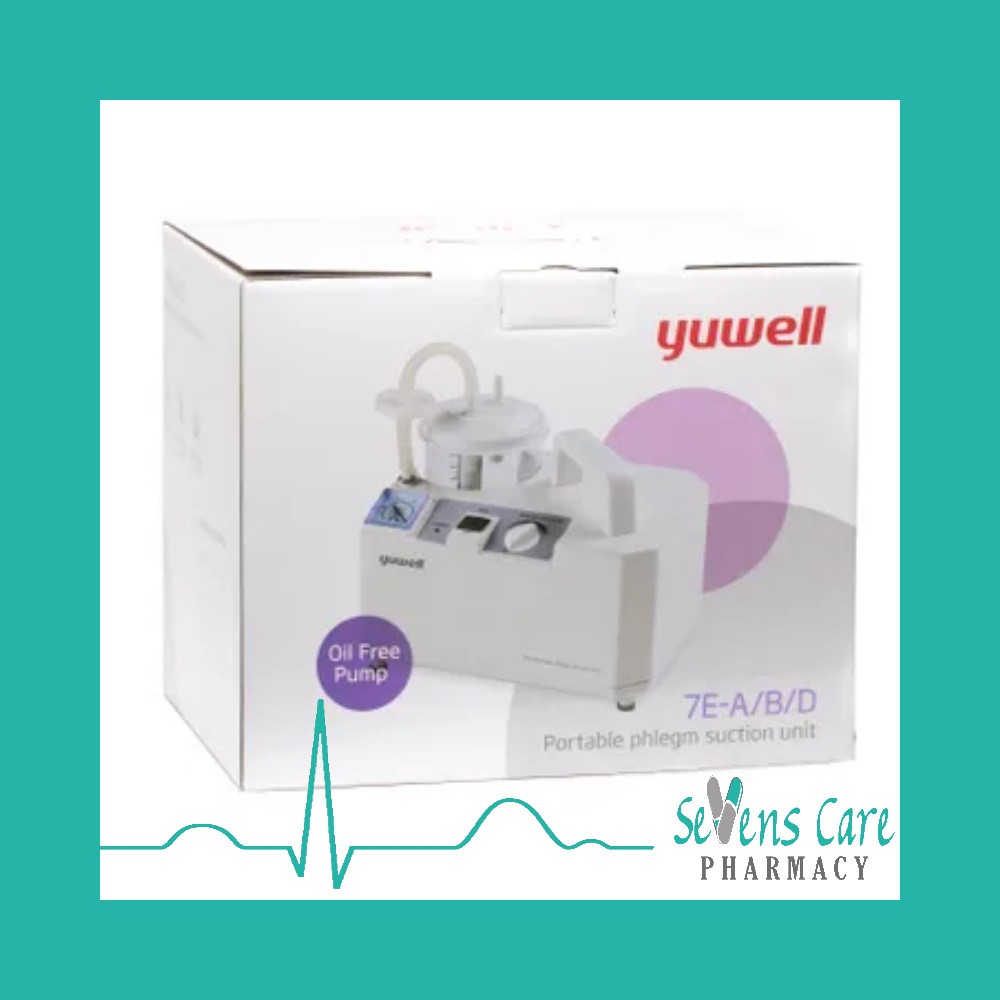 YUWELL PORTABLE PHLEGM SUCTION PUMP 7E-B | Shopee Malaysia