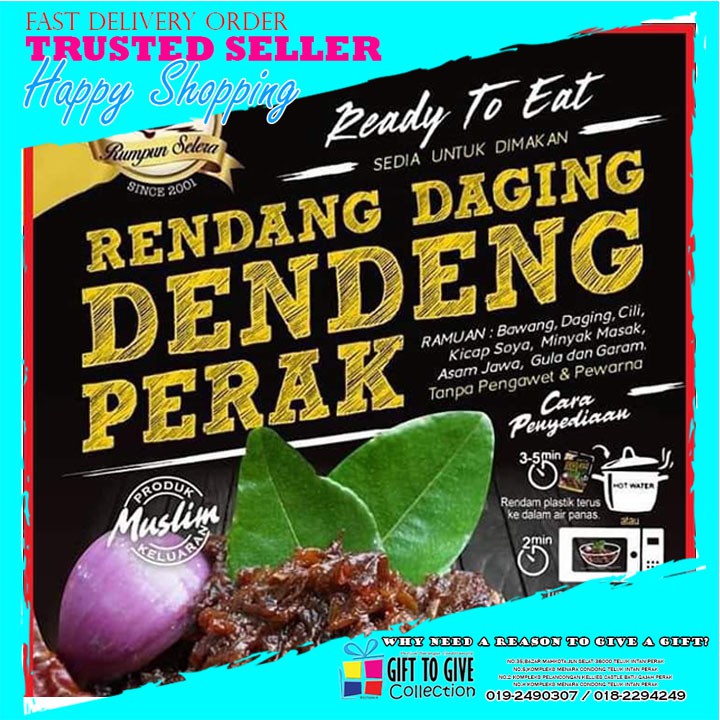 🔥RENDANG DAGING DENDENG PERAK VIRAL!🔥 | Shopee Malaysia