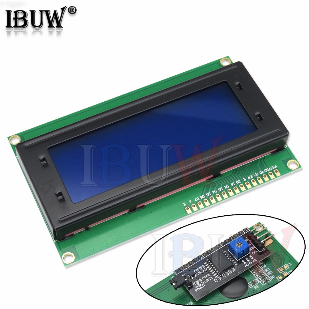 LCD1602 LCD1604 LCD2004 LCD module Blue screen IIC/I2C 1602 1604 2004 For Arduino LCD UNO r3 ...