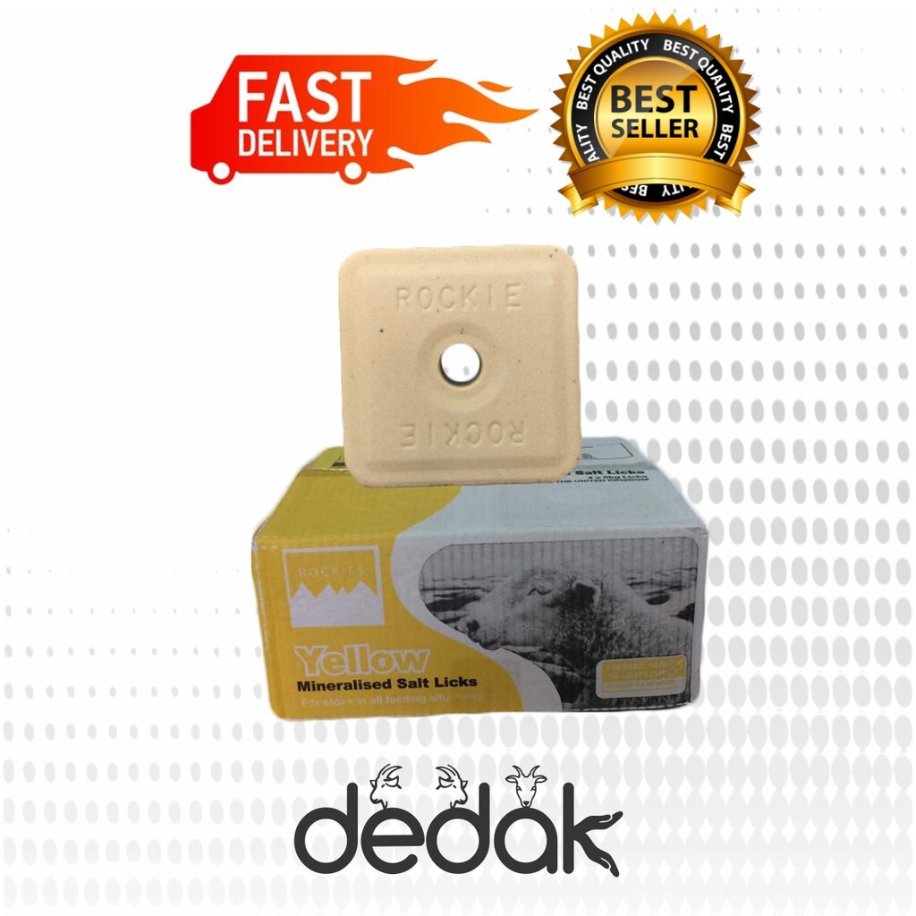 [Mineral Block/Garam Jilat Haiwan] YELLOW ROCKIES & SOLSEL 5KG | Shopee ...