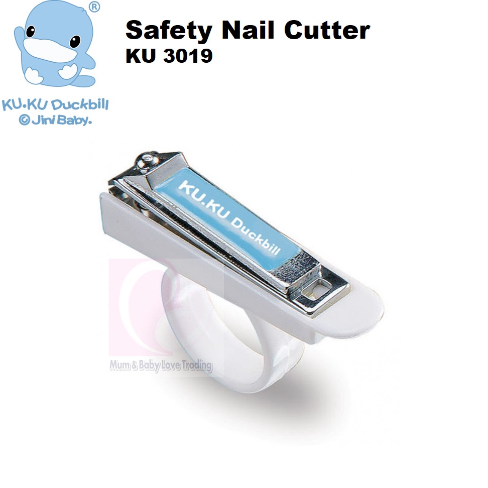Kuku Safety Nail Cutter / Clipper KU3019 (White) | Shopee Malaysia