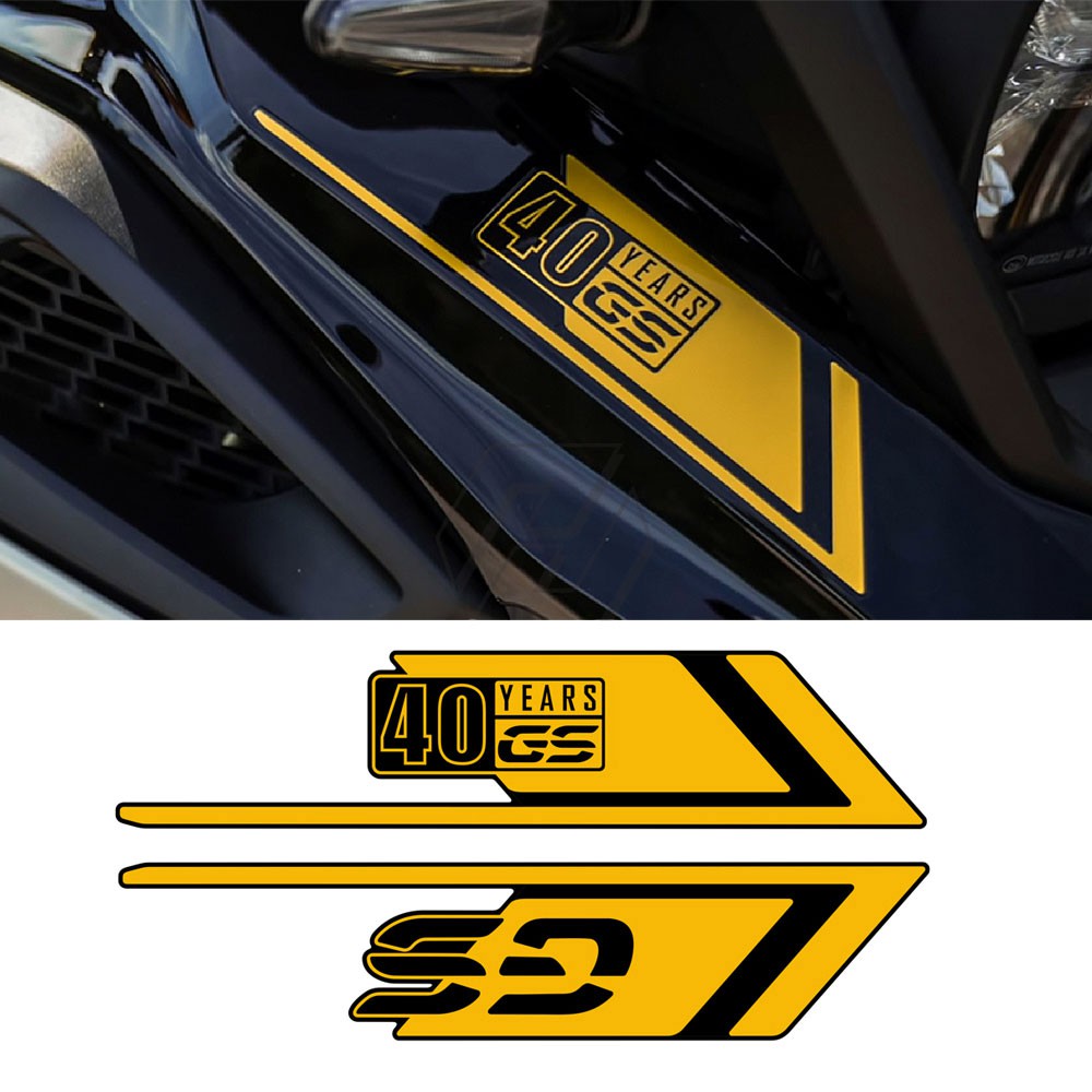 Motorcycle Front Fairing Sticker Case for BMW R1250GS 40 Years GS LC ...