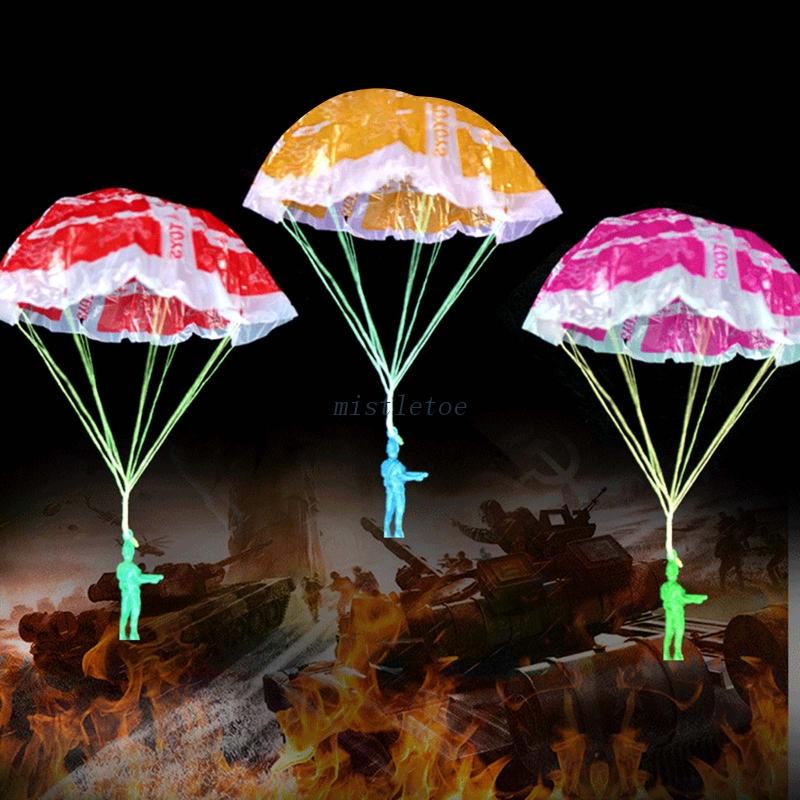 MIS Landing Soldier Model Flying Toy Parachute Competitive Game ...