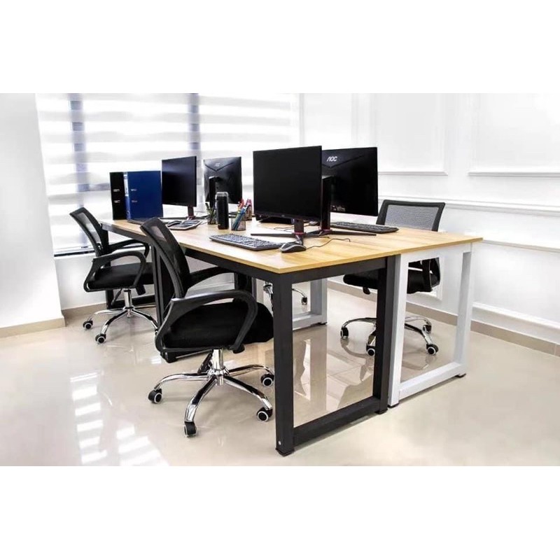 [Ready Stock] Office Table / Computer Desk Desktop / Simple Office Desk ...