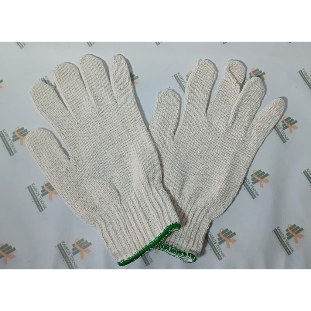 8 THICK Thread Gloves/Safety Gloves Industrial Project Knitted Cloth ...