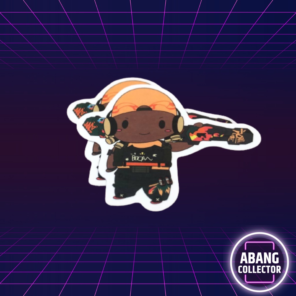 [Stickers] Valorant Duelist (Pheonix, Raze, Rena) | Shopee Malaysia