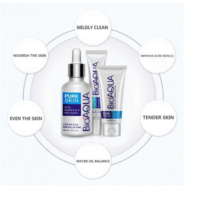 %Original BIOAQUA Acne Spots Acne Scar Removal Pure Skin Anti-acne ...