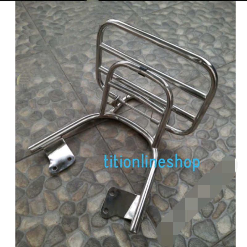 Back rack For Yamaha Fazzio Motorcycle Accessories Fazzio | Shopee Malaysia