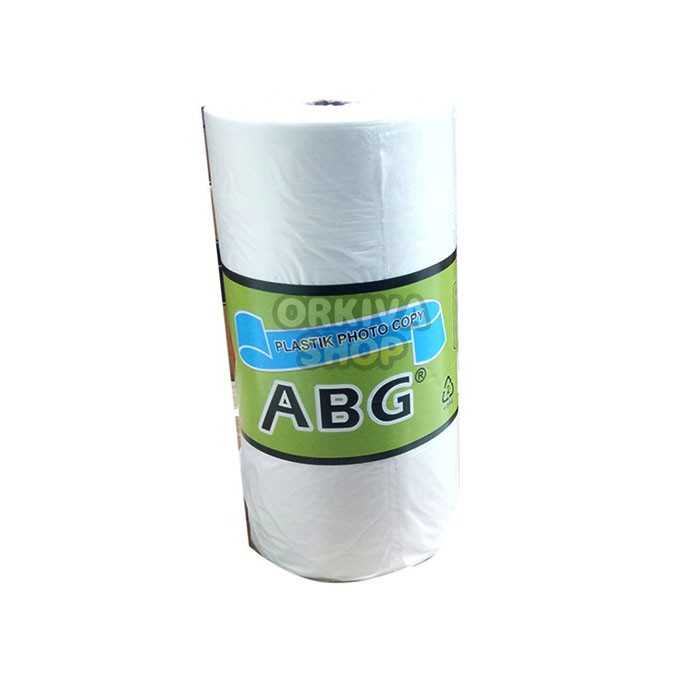 ABG Thin Plain Photo Copy Roll Plastic (1 roll = 950 sheets) | Shopee ...