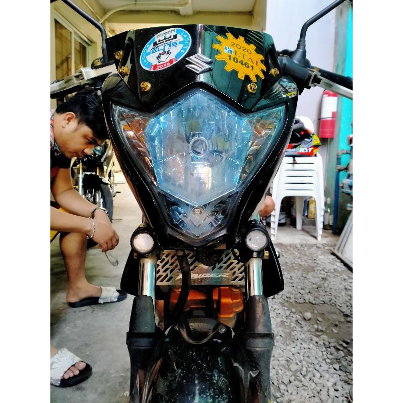 suzuki raider 150 carb mini driving light bracket (STAINELESS) | Shopee ...