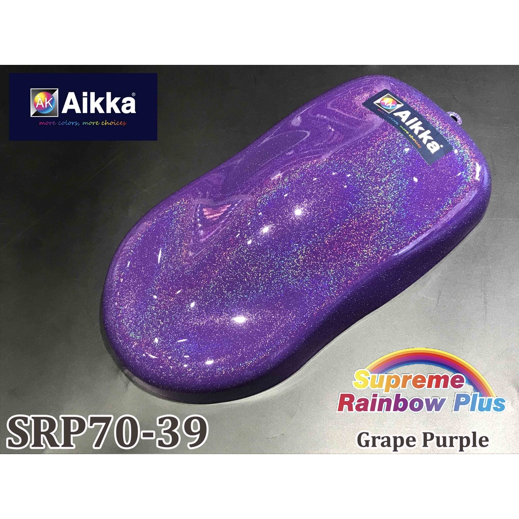AIKKA SRP70-39 GRAPE PURPLE *** SUPREME RAINBOW PLUS 2K PAINT | Shopee ...
