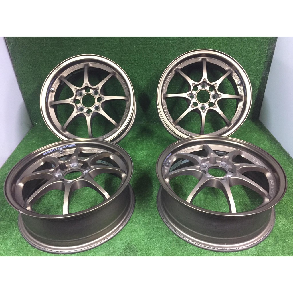 Wheels Rays CE28 Brown K-Car 100x4 15x5.5 +45 Ori Japan | Shopee Malaysia