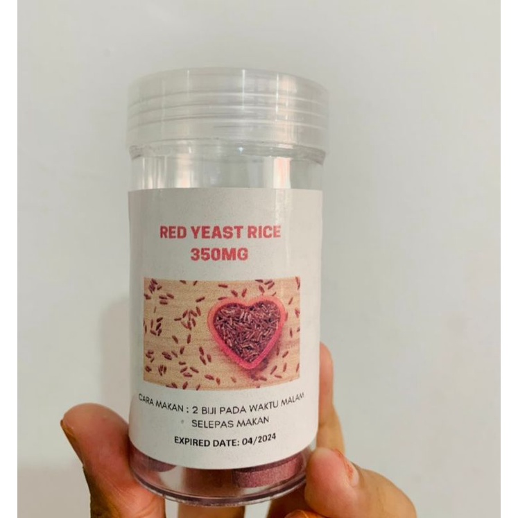 Supplement Kolesterol Red Yeast Rice(EXP 04/2024) | Shopee Malaysia