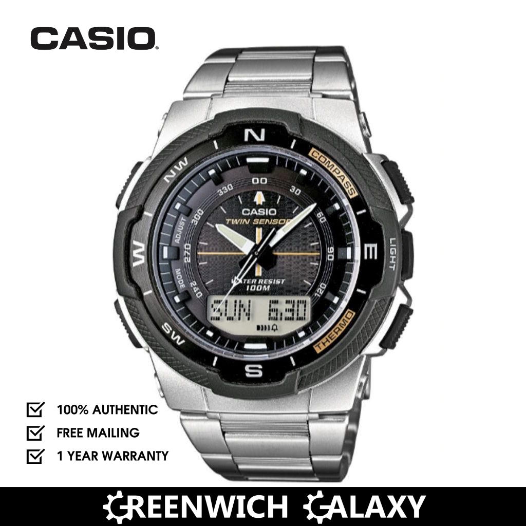 Casio Outgear Twin Sensor Watch (SGW-500HD-1B) | Shopee Malaysia