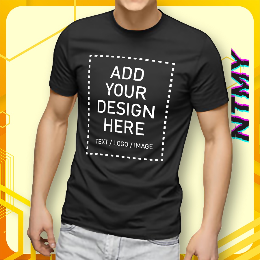 Cetak baju design sendiri | Custom design T-shirt Printing | DTF family ...