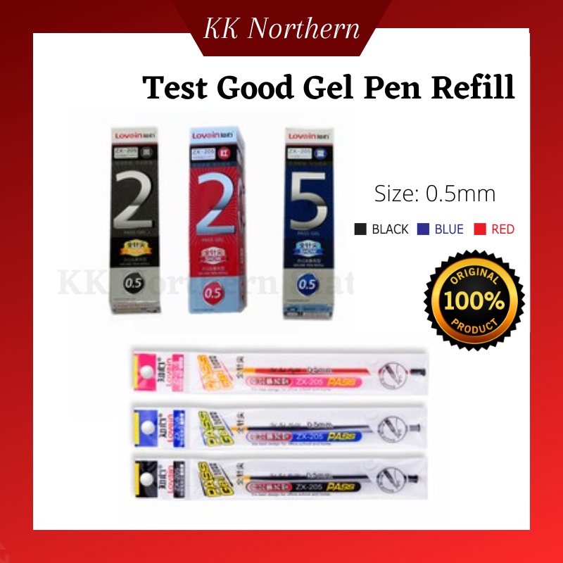 (1pcs) ZHI XIN Test Good Gel Pen 知心笔中性笔水笔圆珠笔 0.5 mm Test Good 2501 Gel ...