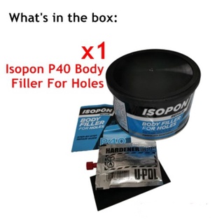 ISOPON P40 Fibre Glass Compound/ ISOPON P40/ Hole Repair Kit/ Bridge ...