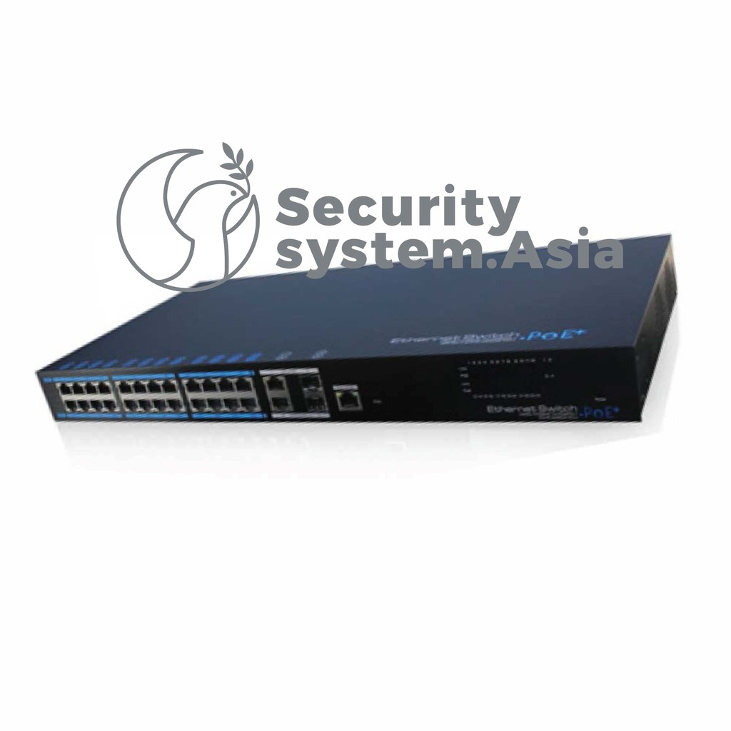 UTP7216E-POE-L2 - HIK 16CH POE SWITCH 16-PORT MANAGED POE ETHERNET ...