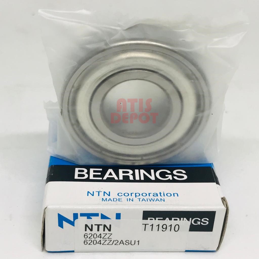 NTN 6204 ZZ ( 20 x 47 x 14 ) 100% ORIGINAL Shielded Type Deep Groove ...
