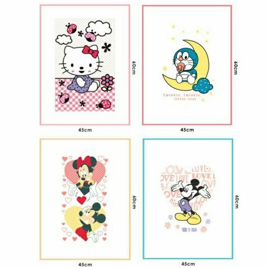 Baby Umi Rubber Cot Sheet Waterproof Small Printed (60cm x 45cm ...