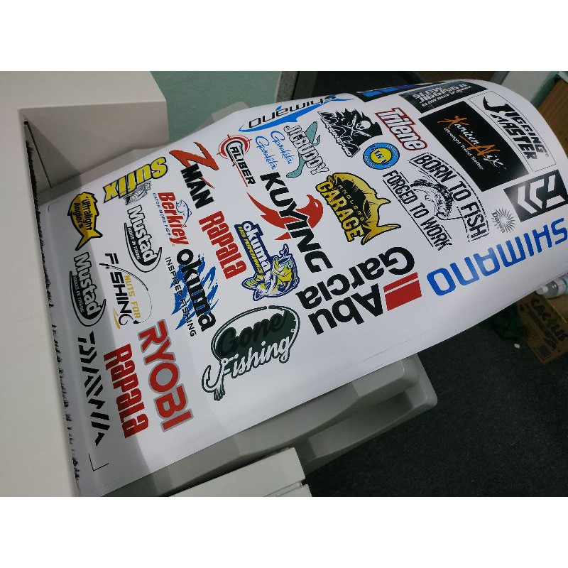 Sticker Pancing Abu Garcia Shimano P005 | Shopee Malaysia