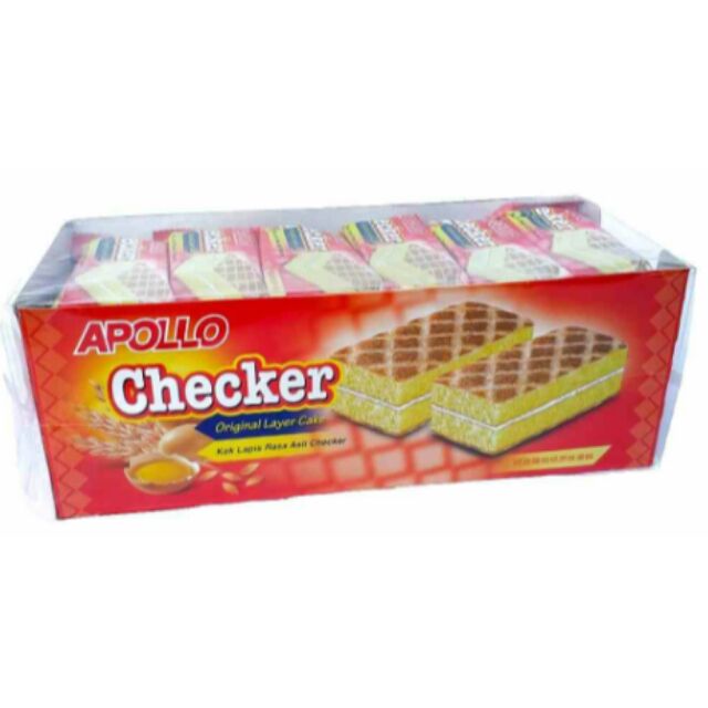Apollo Checker Original Layer Cake (18g x 24 pcs) | Shopee Malaysia