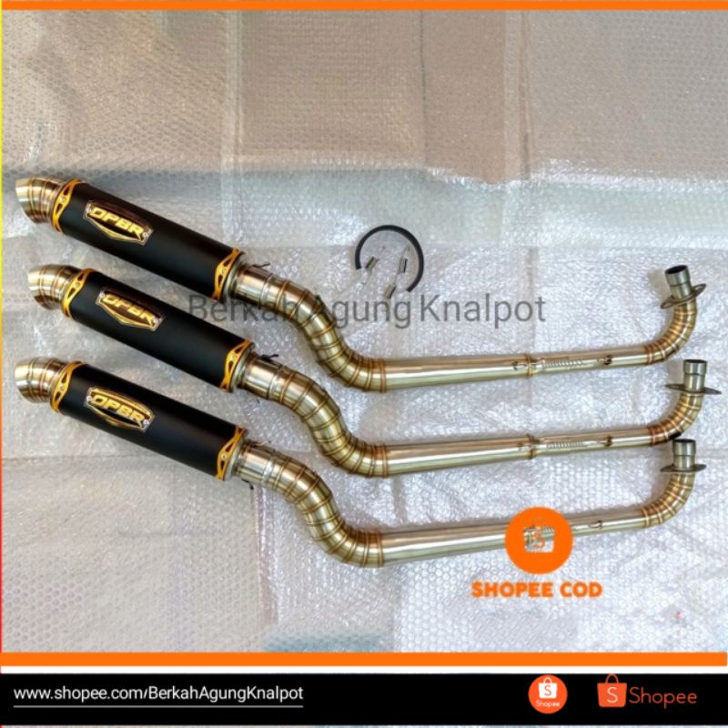 Opbr Open Exhaust 32mm Ex5/Ekzos Wave/Lagenda Exhaust/Ekzos Sr110/Kriss ...