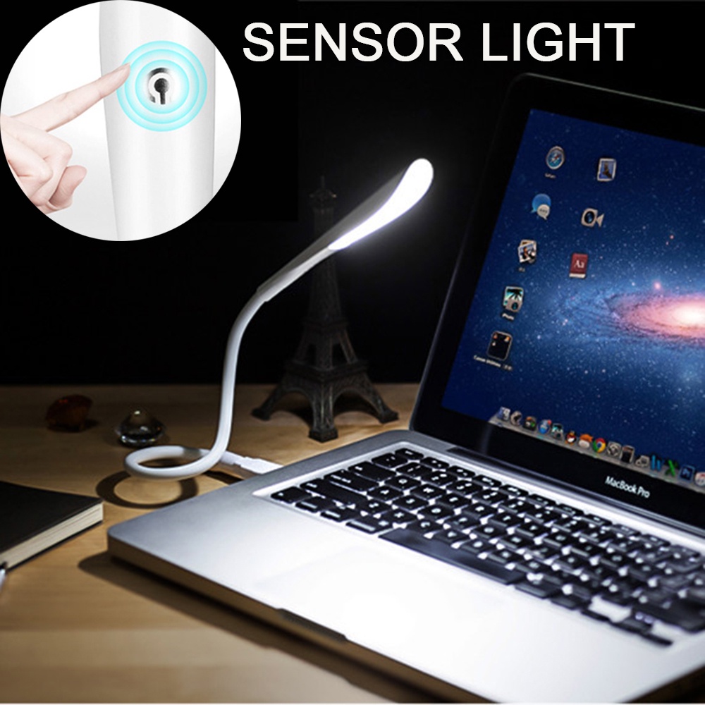 Mini Portable USB LED Light Touch Sensor Lights Dimmable Adjustable ...