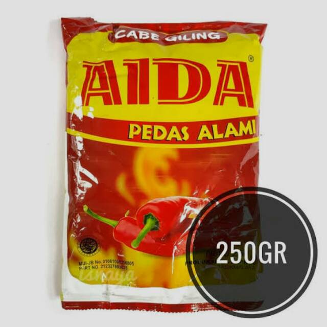 Powder AIDA Packaging 250 Grams | Shopee Malaysia