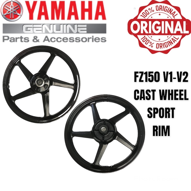 (DRUM) YAMAHA FZ150 V1-V2 FZ SPORT RIM 100% ORIGINAL ALLOY CAST WHEEL ...