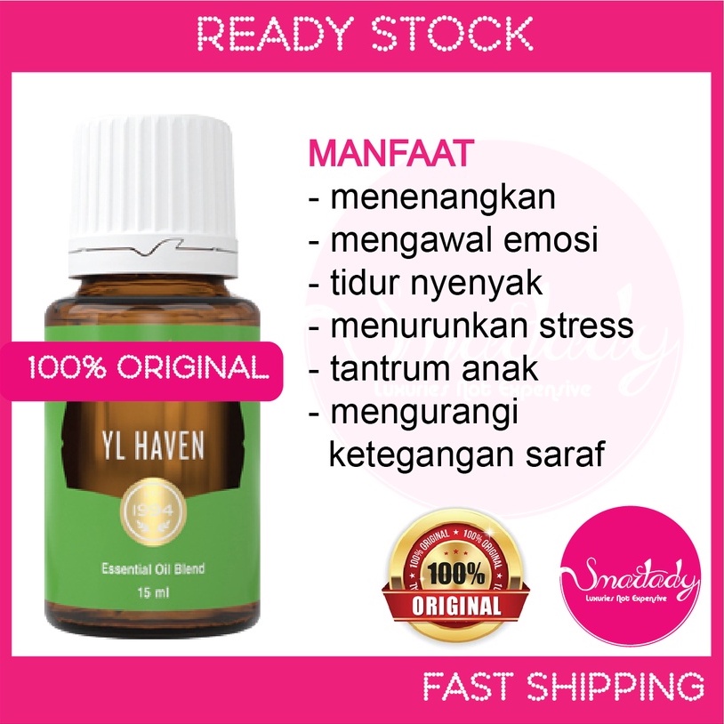 [SL] Young Living YL Haven (Stress Away) essential oil 15ml 5ml 2ml / YL pure eo pre-diluted ...