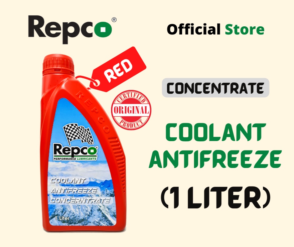 Repco® AntiFreeze & Radiator Coolant (Concentrate) - Red/Gold (1L ...