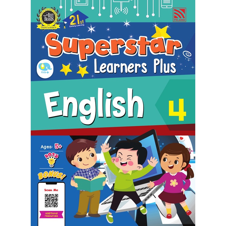 [Talent] Superstar Learner Plus English Book 1 - 4 Pelangi | Shopee ...