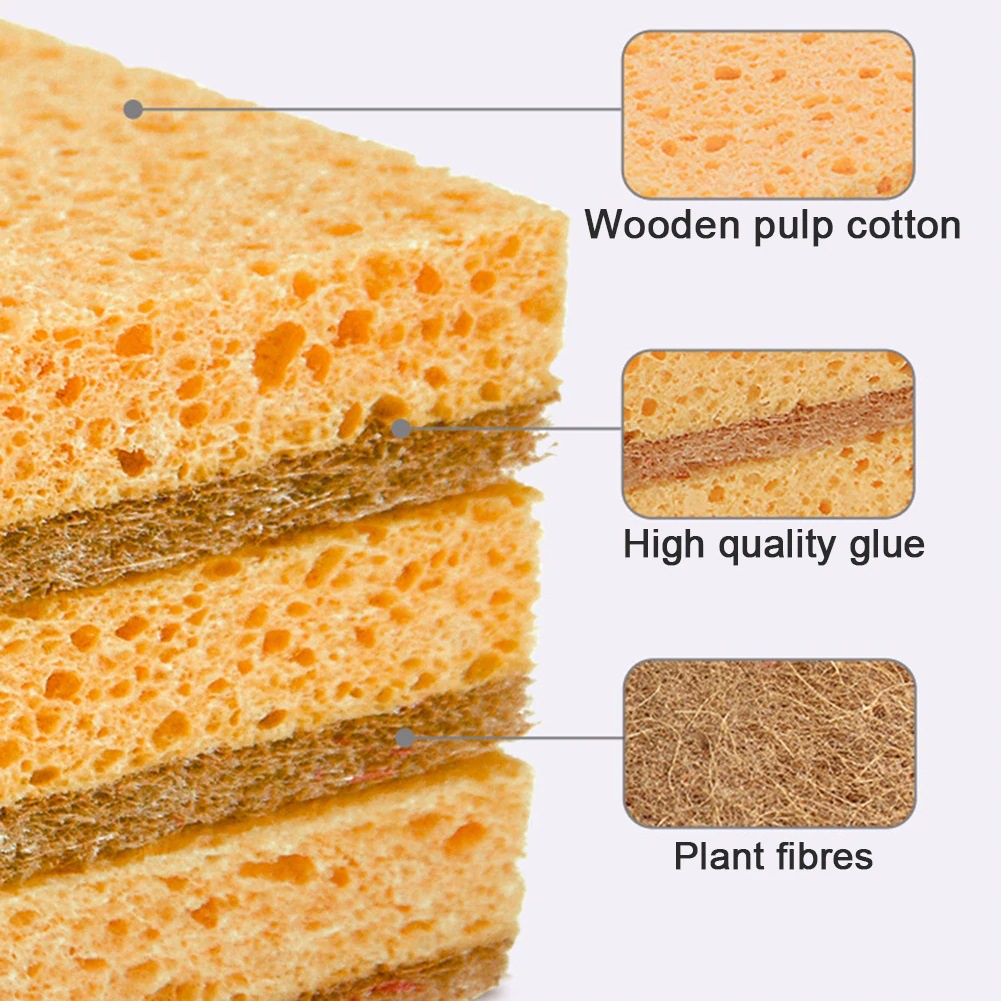 (A3) High Absorbent Dishwash Sponge Eco Friendly Sponge Scourer Dish ...