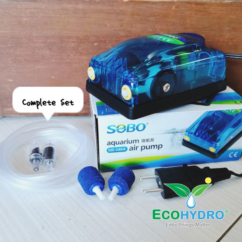 (4 types) SOBO AIR PUMP free air stones bubles Aquarium Oxygen supply ...