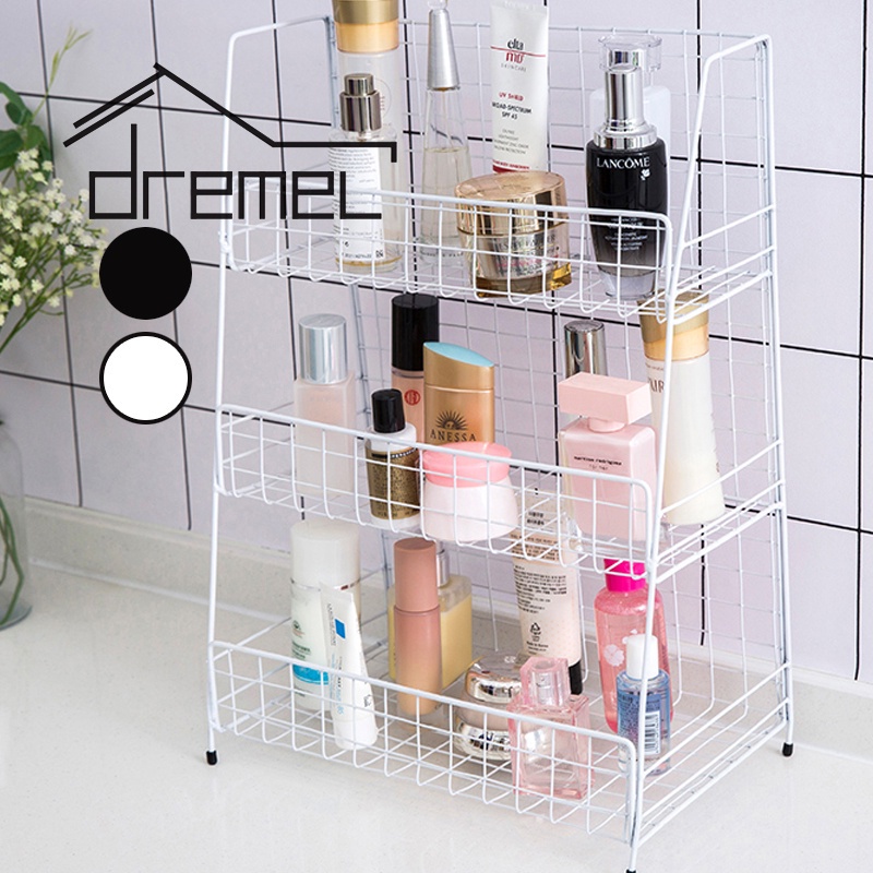 DREMEL Wrought Iron Rack Student Study Table Multi Layer Storage ...