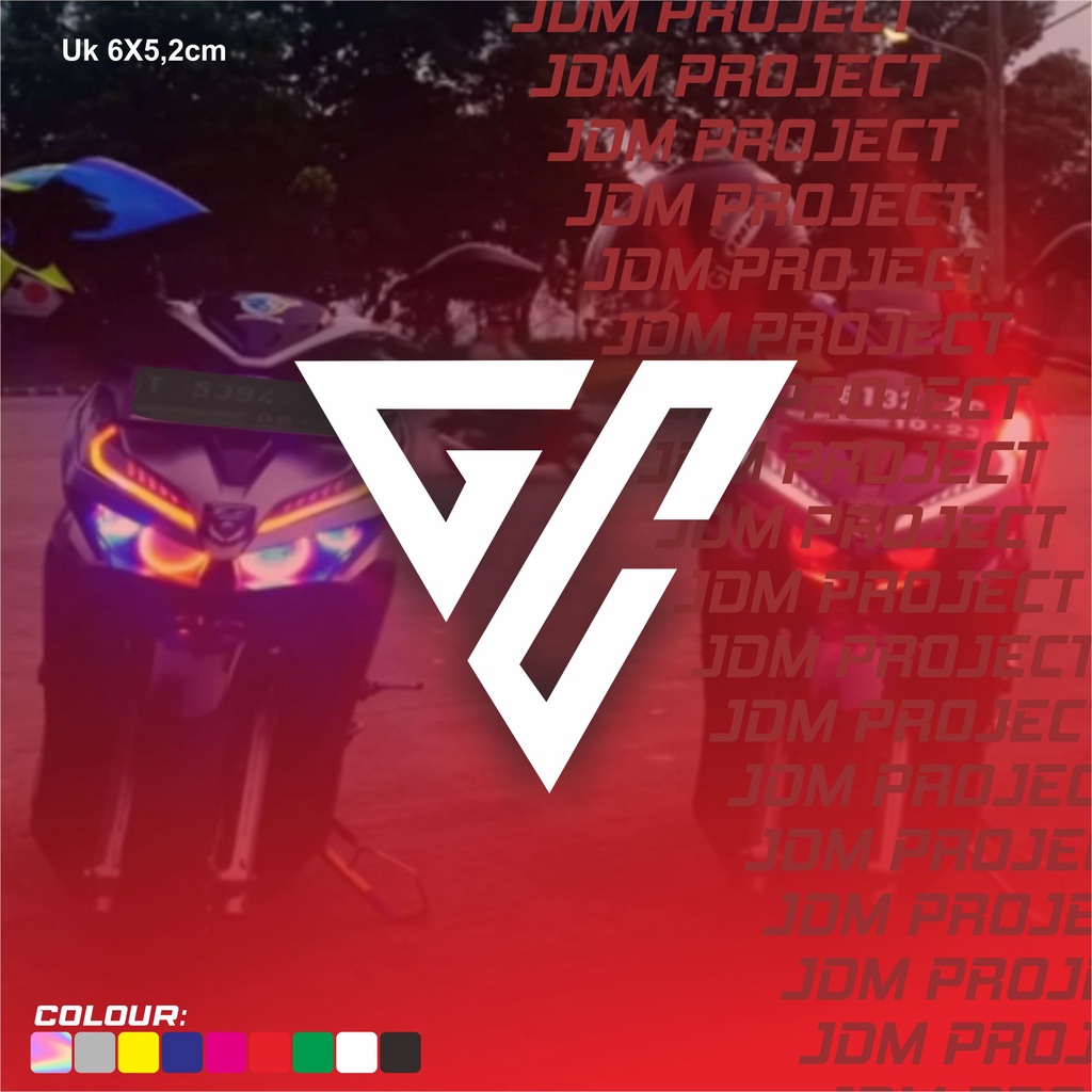 Sticker VIRAL CUTTING STICKER GC MOTOR HITS JDM | Shopee Malaysia