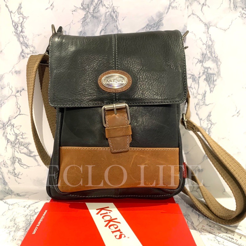 Kickers Sling Bag Genuine Leather 100% Original [89128] | Shopee Malaysia