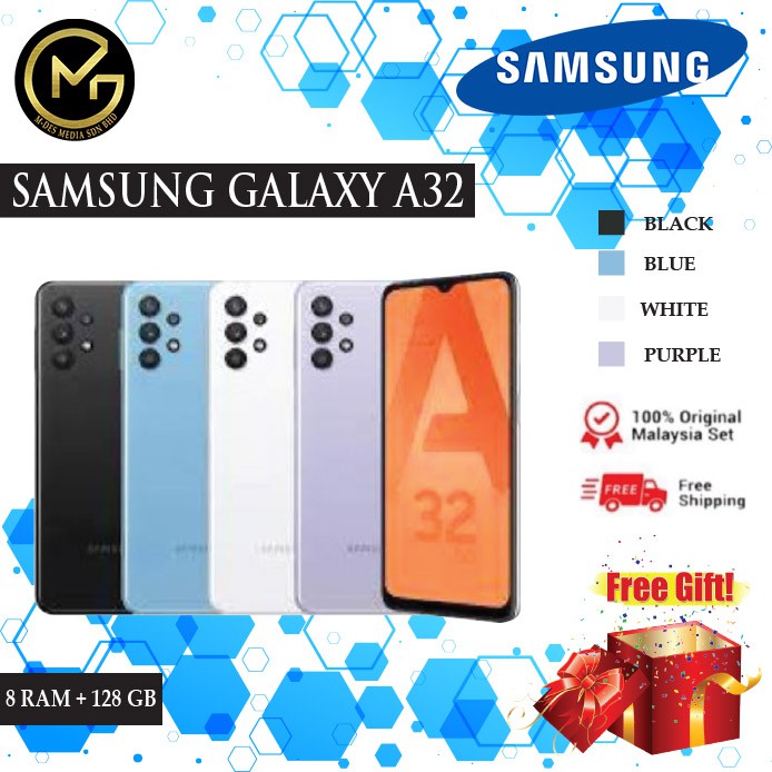 Samsung Galaxy A32 LTE (A325) - 8GB RAM - 128GB ROM - 6.4 inch ...
