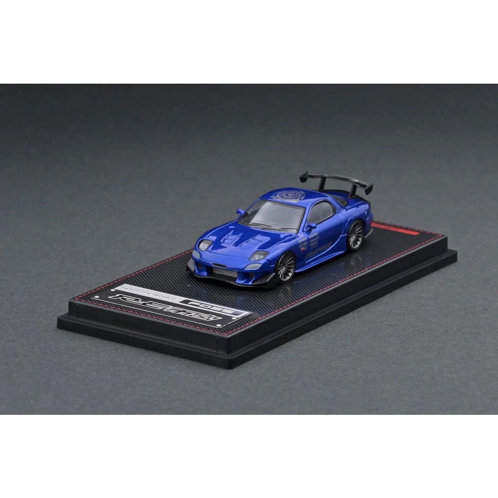 IGNITION MODEL 1/64 IG1951 MAZDA RX-7 (FD3S) RE AMEMIYA BLUE METALLIC | Shopee Malaysia