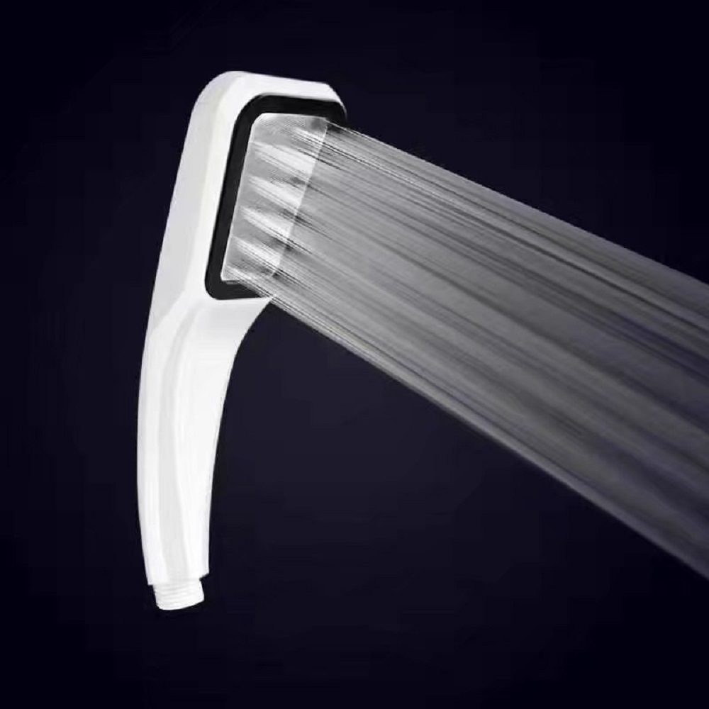 Milky White Color 300 hole High Pressure Boosting Water Saving Shower ...