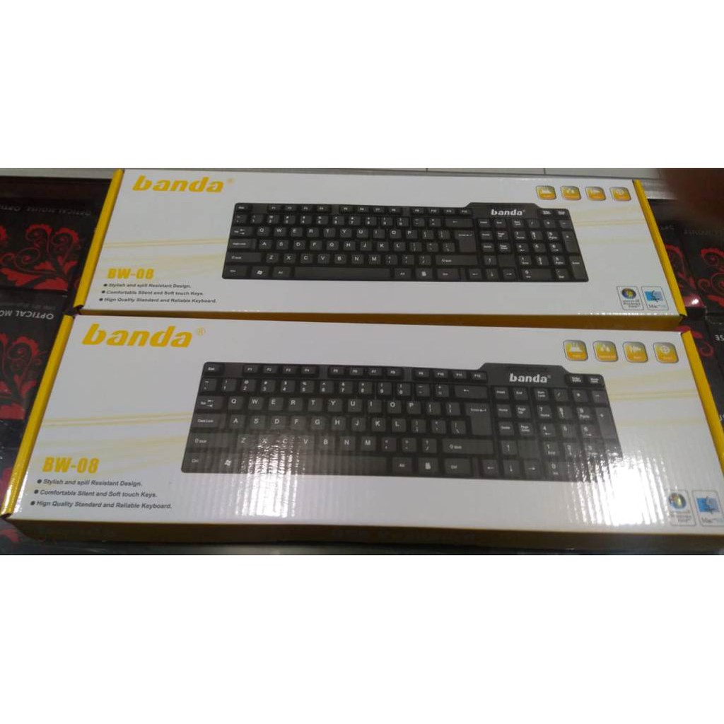 Banda BW 08 STANDARD USB KEYBOARD | Shopee Malaysia