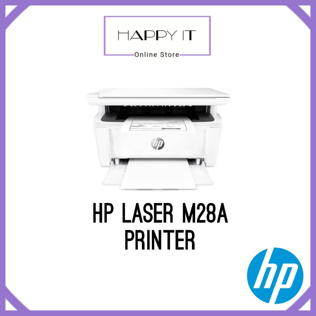 HP LaserJet Pro MFP M28a Printer (A4 Black and White Laser, Print, Scan ...