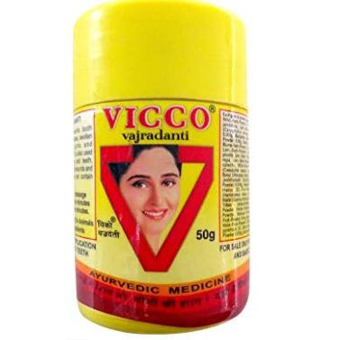 Vicco Vajradanti Ayurvedic Tooth Powder 50 grams / 100 grm | 𝗩𝗶𝗰𝗰𝗼 ...