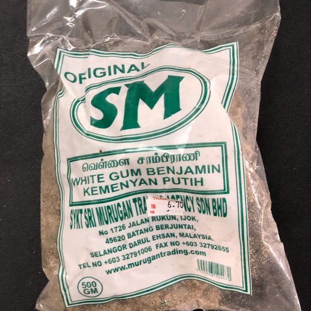 SM White Sambrani 500GM | Shopee Malaysia
