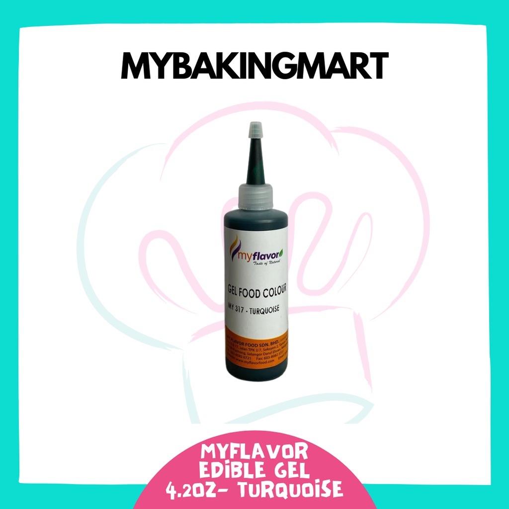 Mybakingmart | Myflavor Edible Gel Food Coloring Halal 4.2 Oz - Pewarna ...