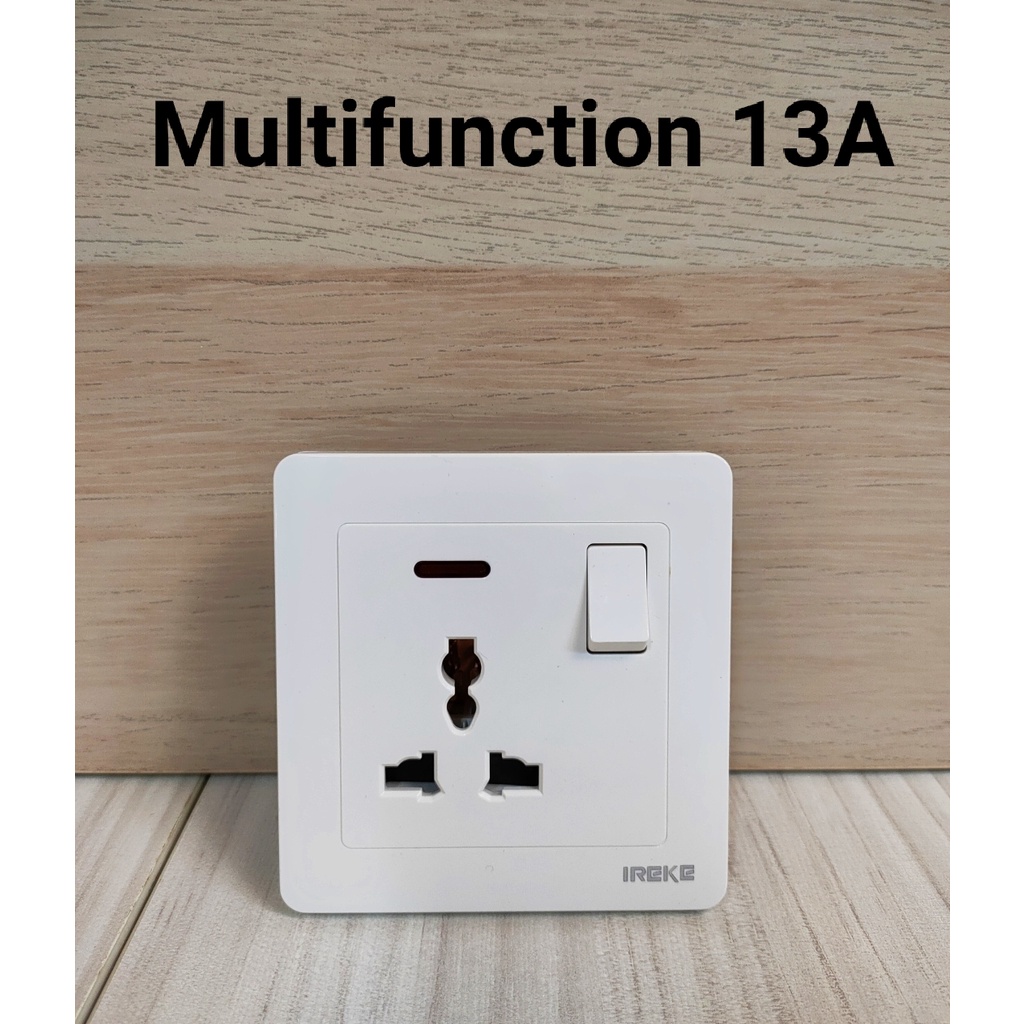 Malaysia Socket 13A Universal 15A Usb Type-C Water Heater Switch White ...